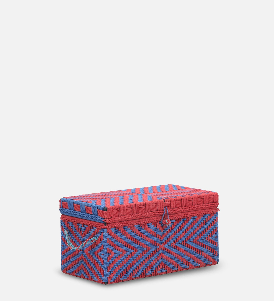 Buy Shreya Woven Trunk In Red & Blue Colour at 3% OFF by Mudramark from ...