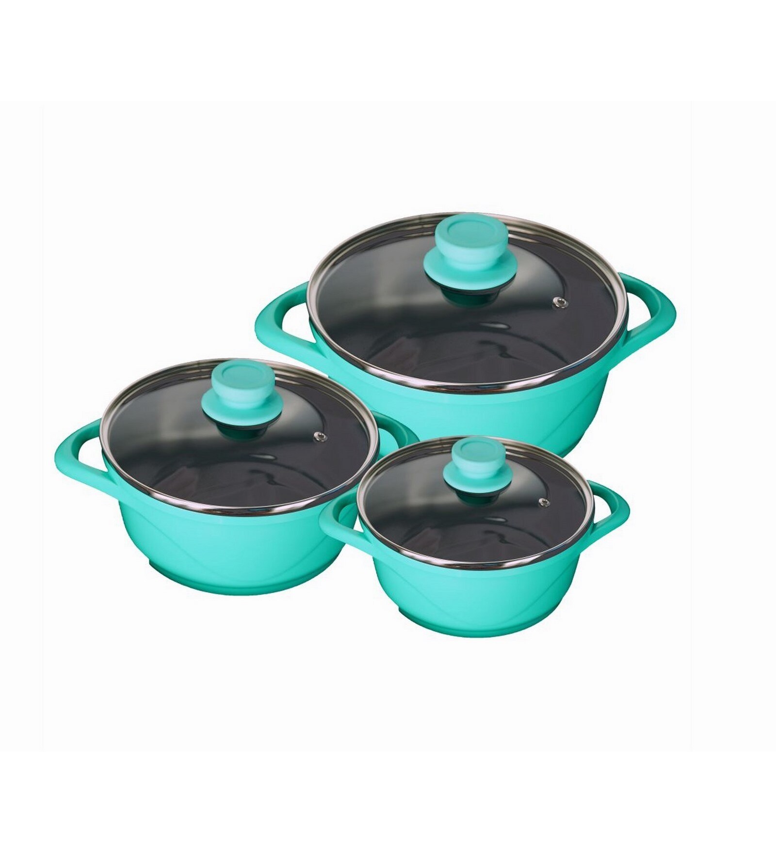 Buy Aluminium Aqua Cookware Set at 38% OFF by Wonderchef | Pepperfry
