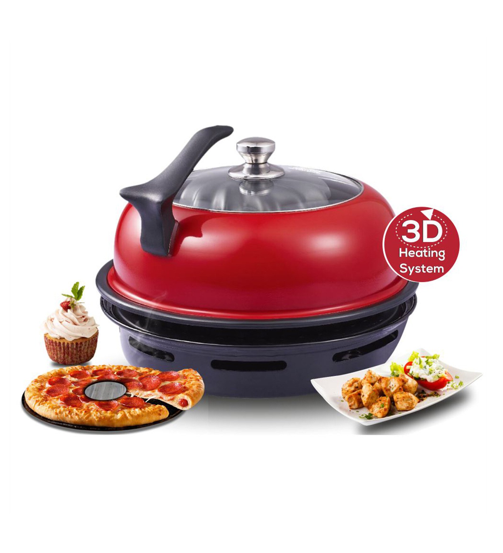 Buy Wonderchef Red Gas Oven Tandoor Duo Online - Barbeque - Barbeque ...