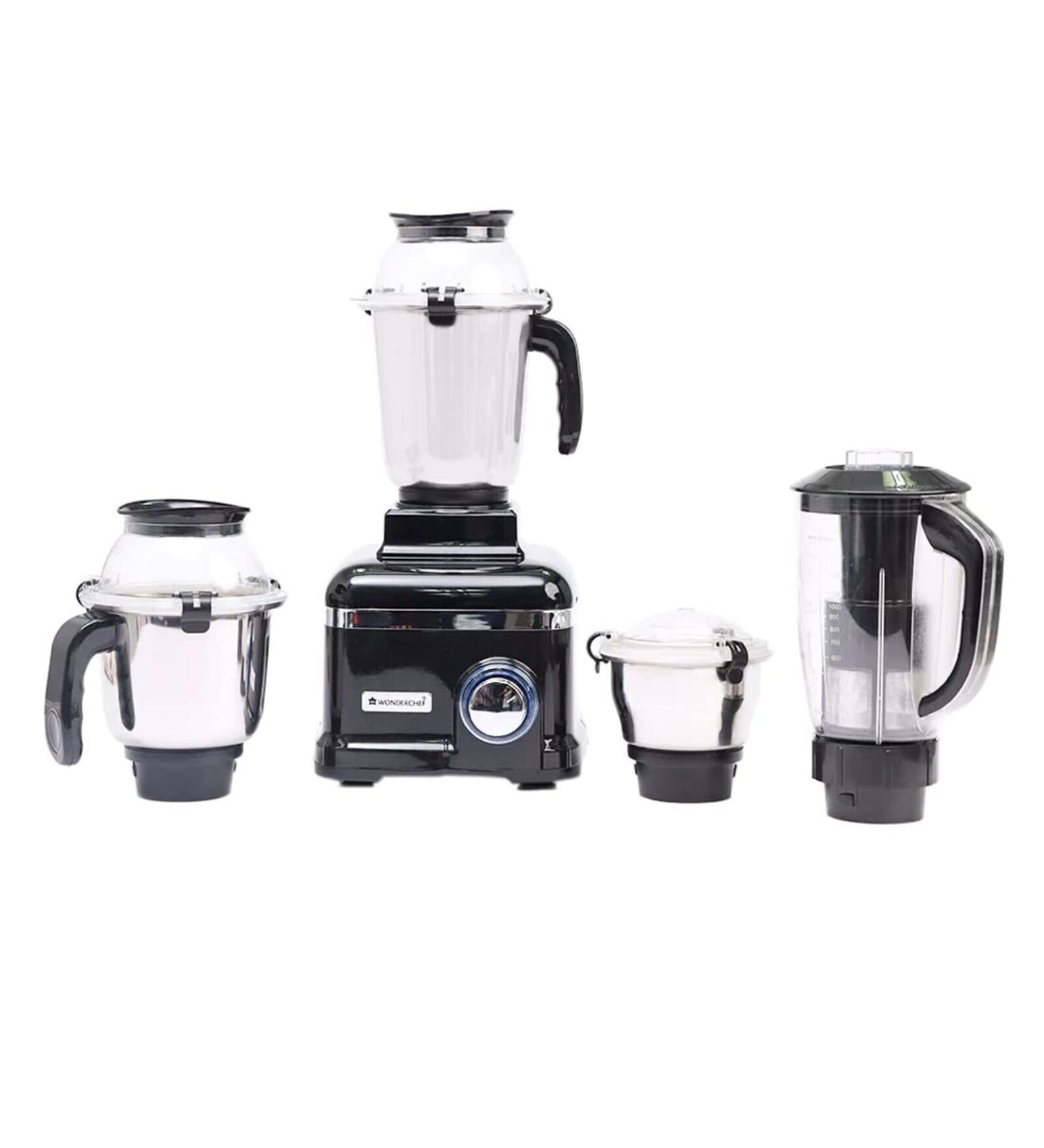 Buy Wonderchef Sumo DLX Mixer Grinder (Black) at 26% OFF by Wonderchef ...