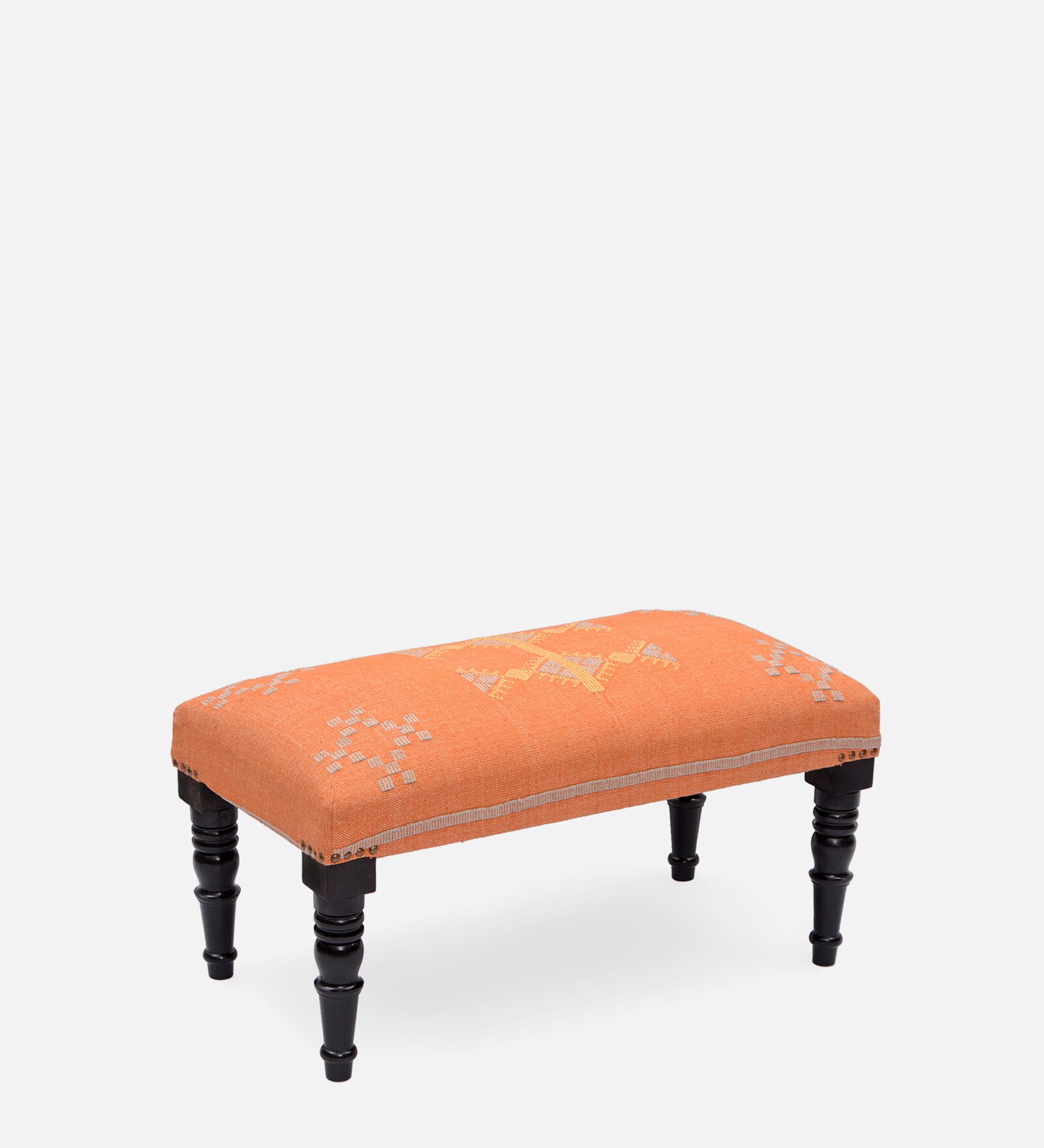 Buy Wooden Bench In Orange Colour at 35% OFF by Natural Furnish | Pepperfry