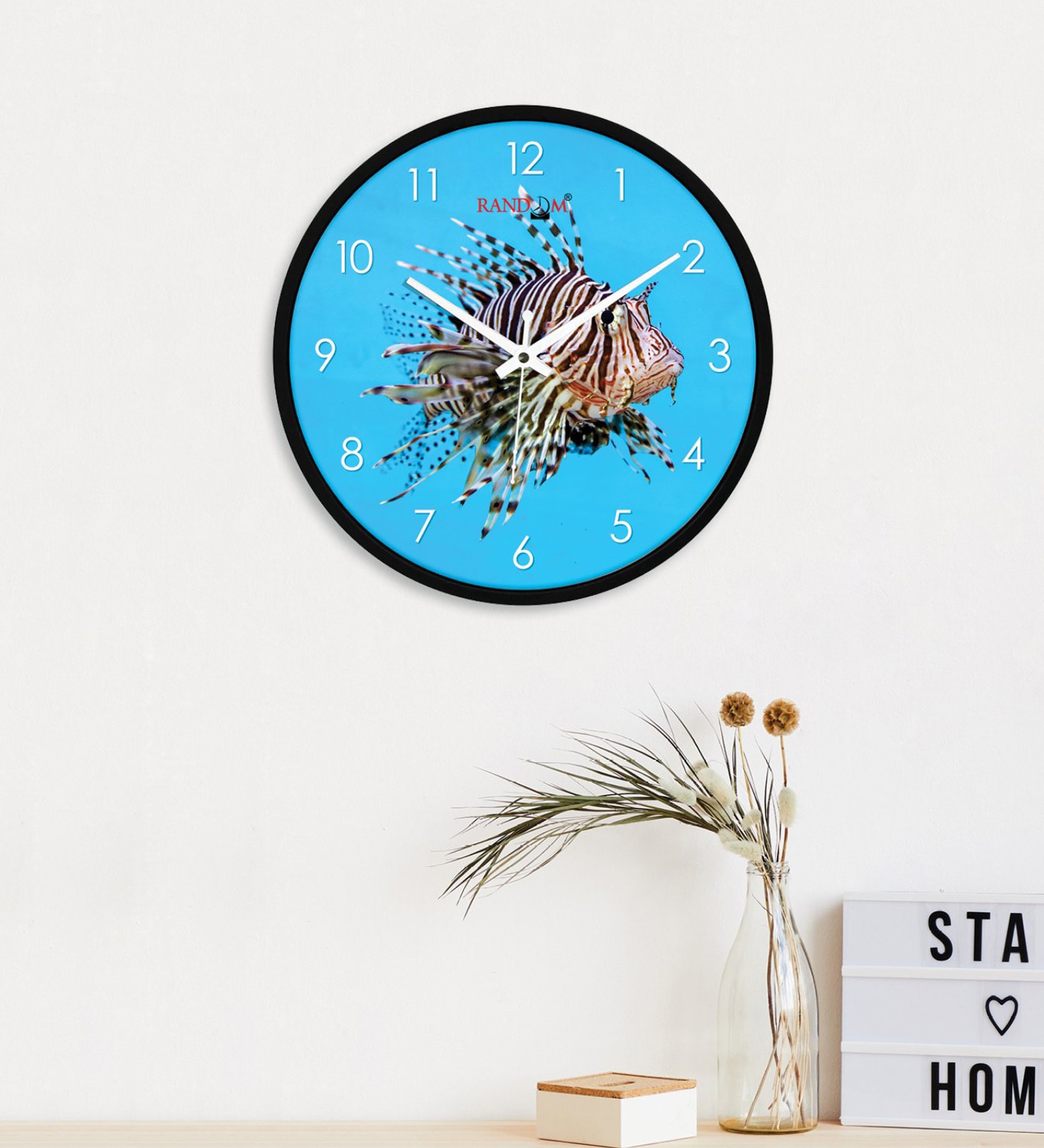 Buy Wooden Fish- Wall Clock In Black By Random at 14% OFF by Random ...
