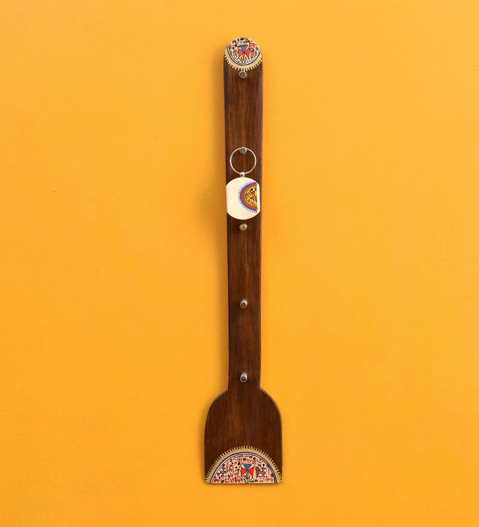 Buy Wooden Spatula Design Hanger Key Holder at 19% OFF by Aakriti art ...