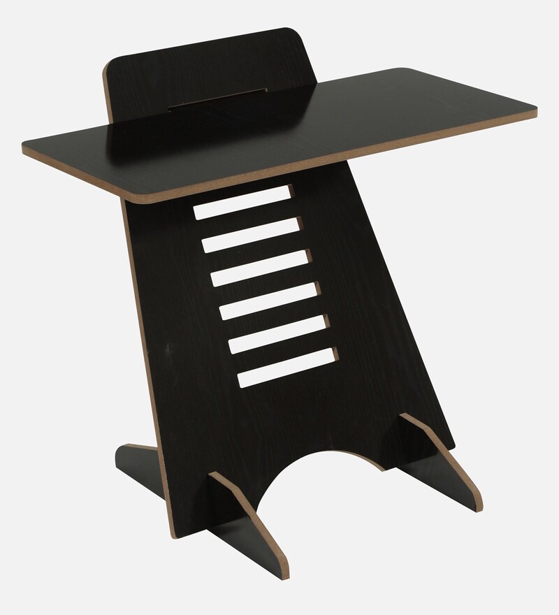 Buy Woodit Portable Table in Black Finish by Kawachi Online - Portable ...