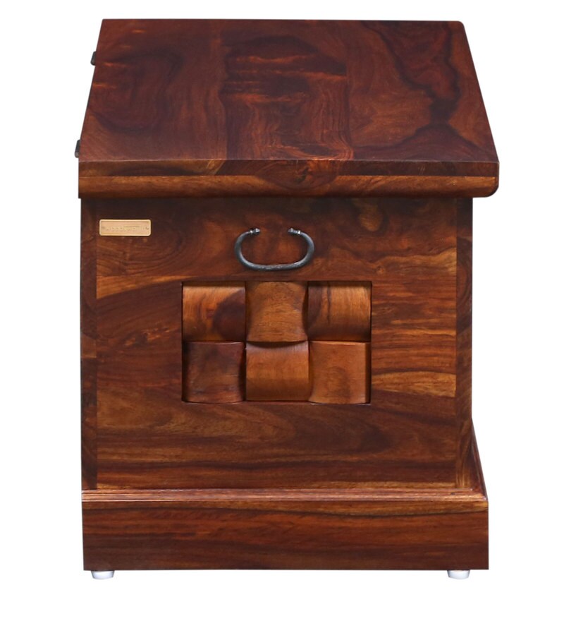 Buy Woodway Solid Wood Trunk in Honey Oak Finish By Woodsworth Online ...