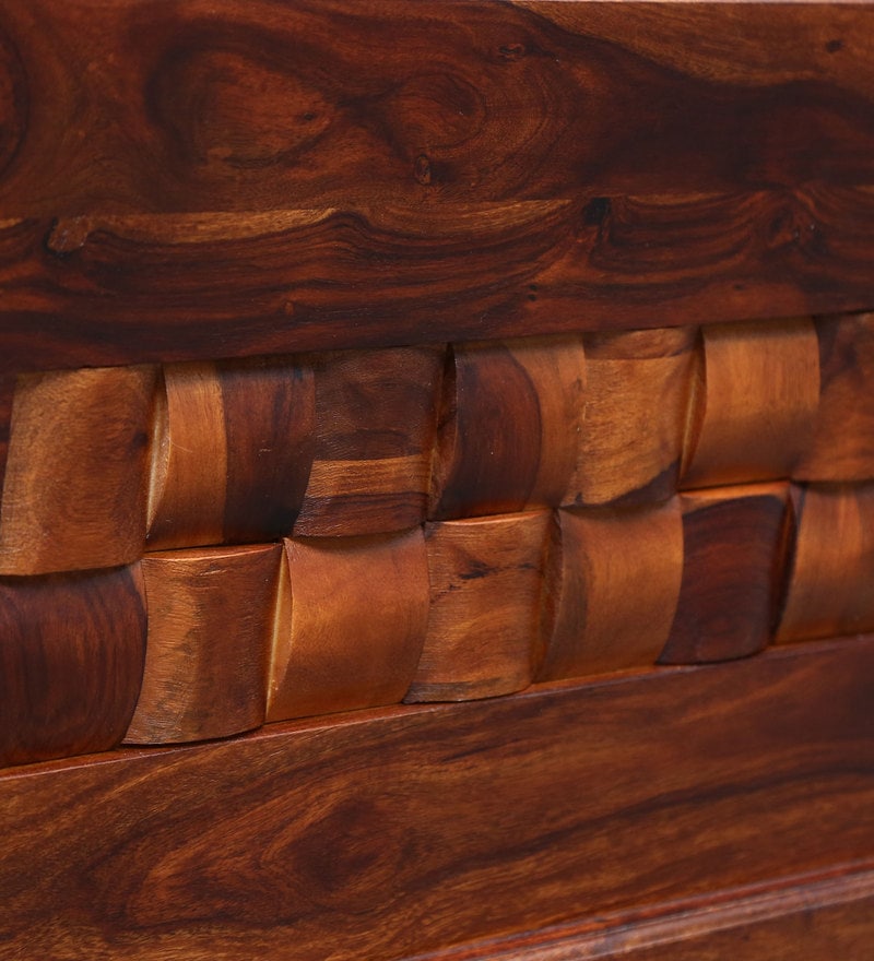 Buy Woodway Solid Wood Trunk in Honey Oak Finish By Woodsworth Online ...