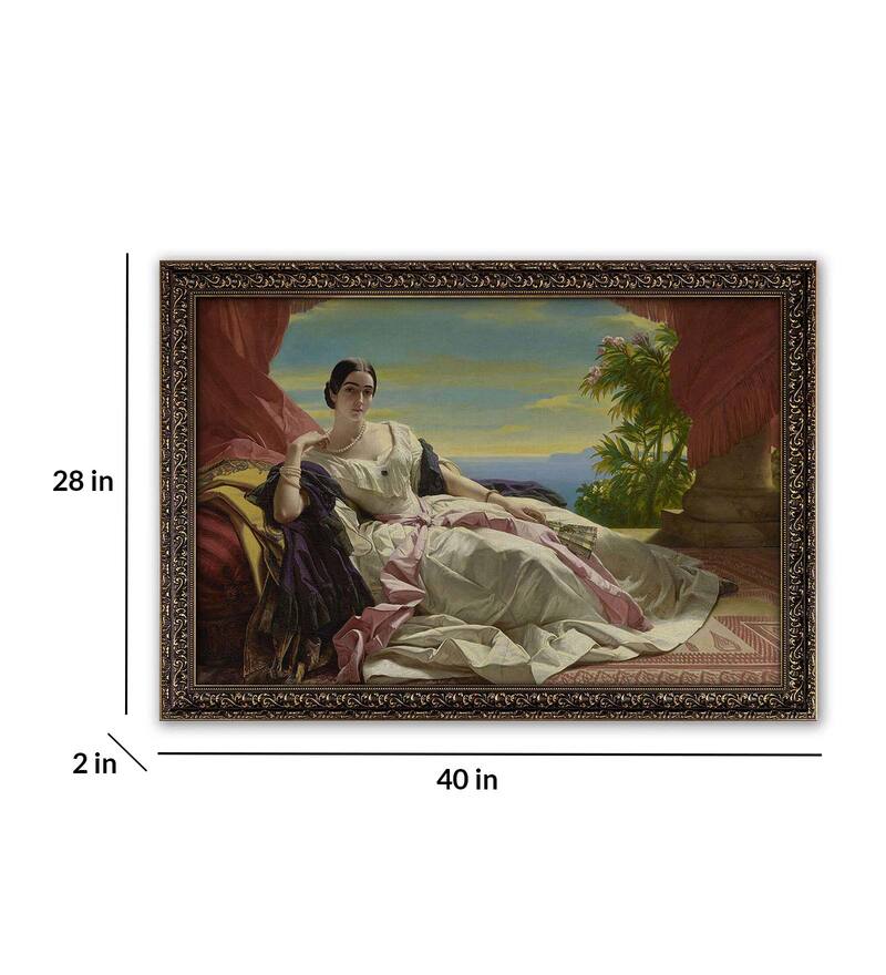 Buy Leonilla Princess Of Sayn Wittgenstein Sayn Framed Painting By ...