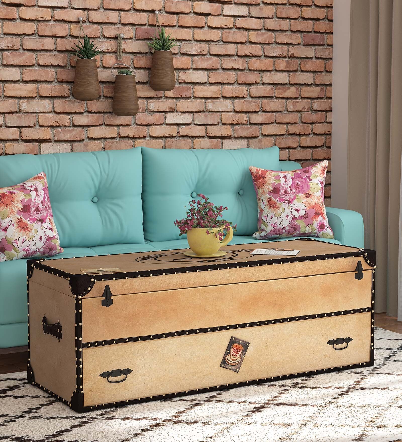 Buy Xabrina Trunk at 6% OFF by Bohemiana from Pepperfry | Pepperfry