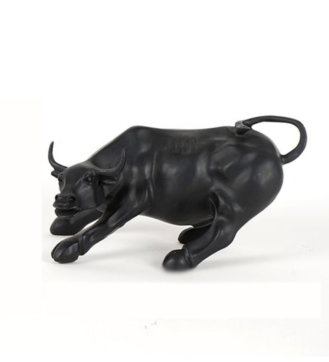 Buy Xenon Bull Black Polyresin Figurine by TheKarak Online - Animal ...
