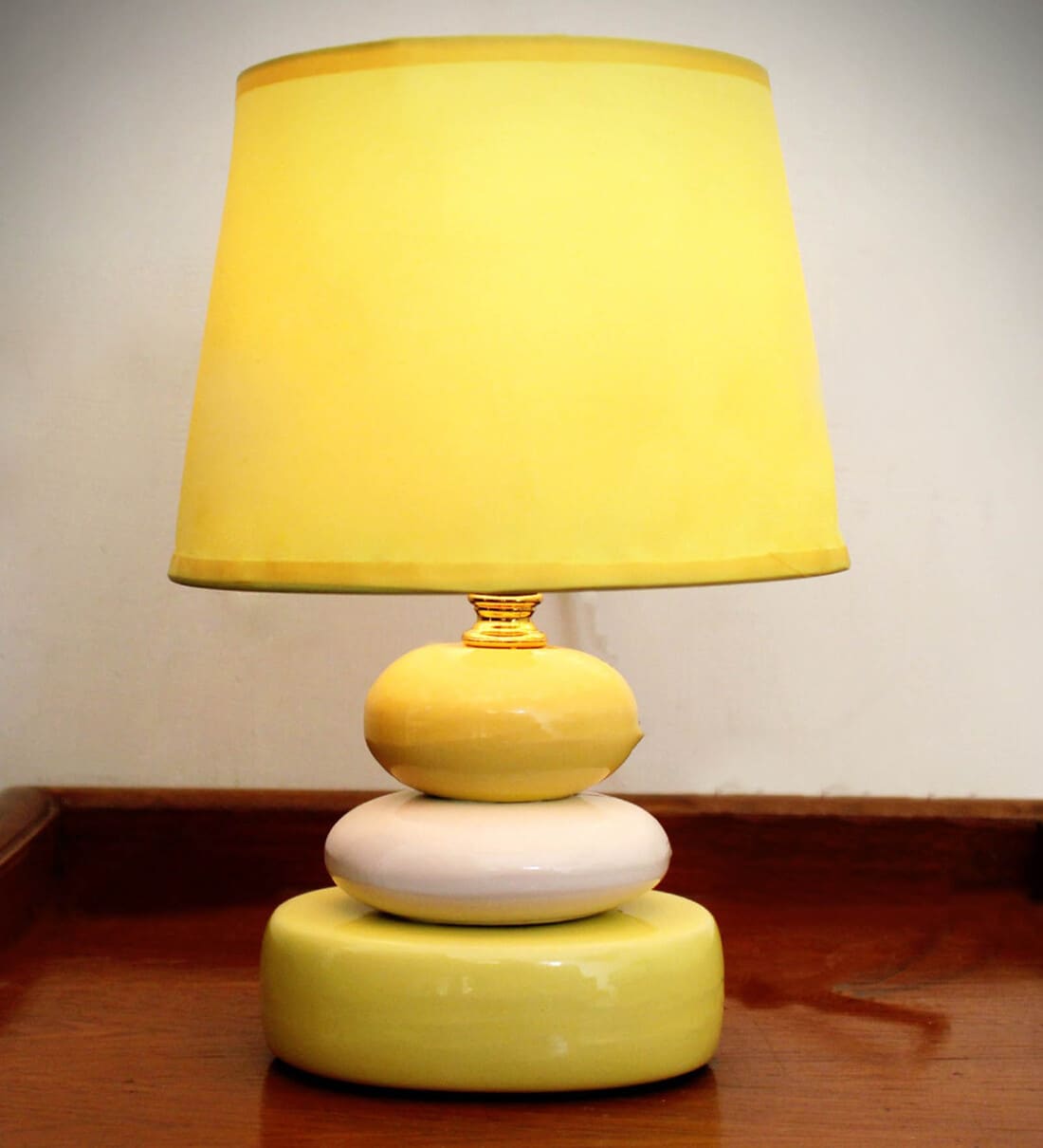 Buy Yellow Solid Table Lamp With Shade By Tied Ribbons at 32% OFF by ...