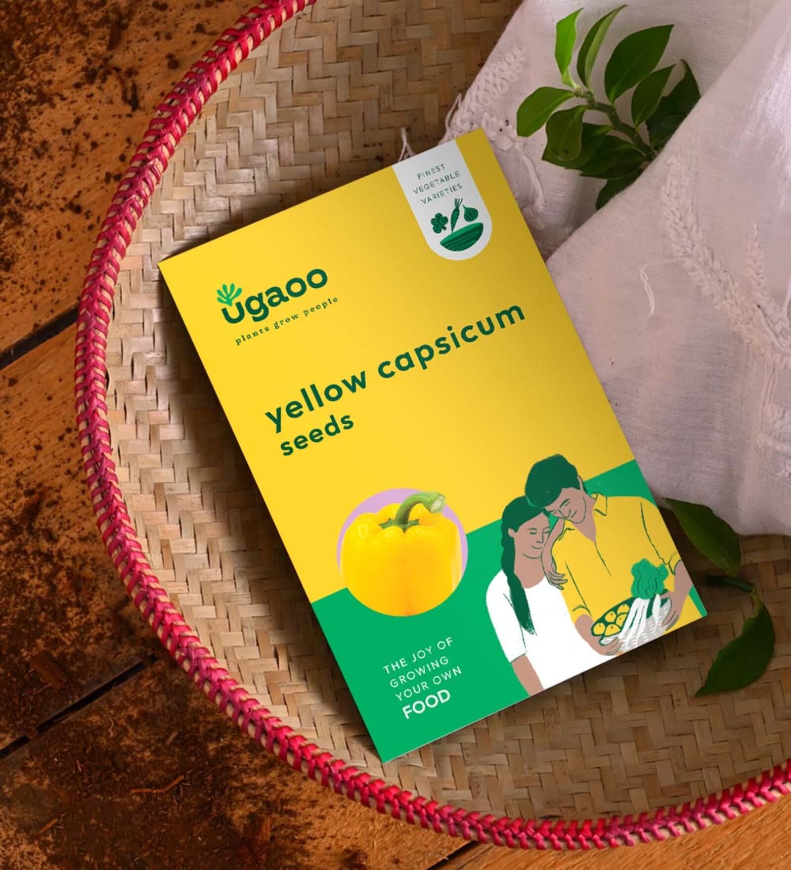 Buy Yellow Capsicum Seeds at 35% OFF by Ugaoo | Pepperfry