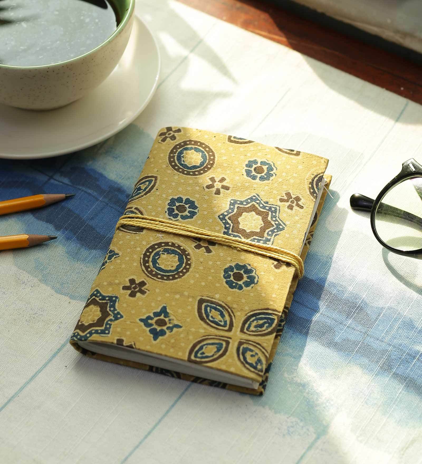 Buy Yellow Handmade 100 Pages Notebook by Lal10 Online - Notebooks ...