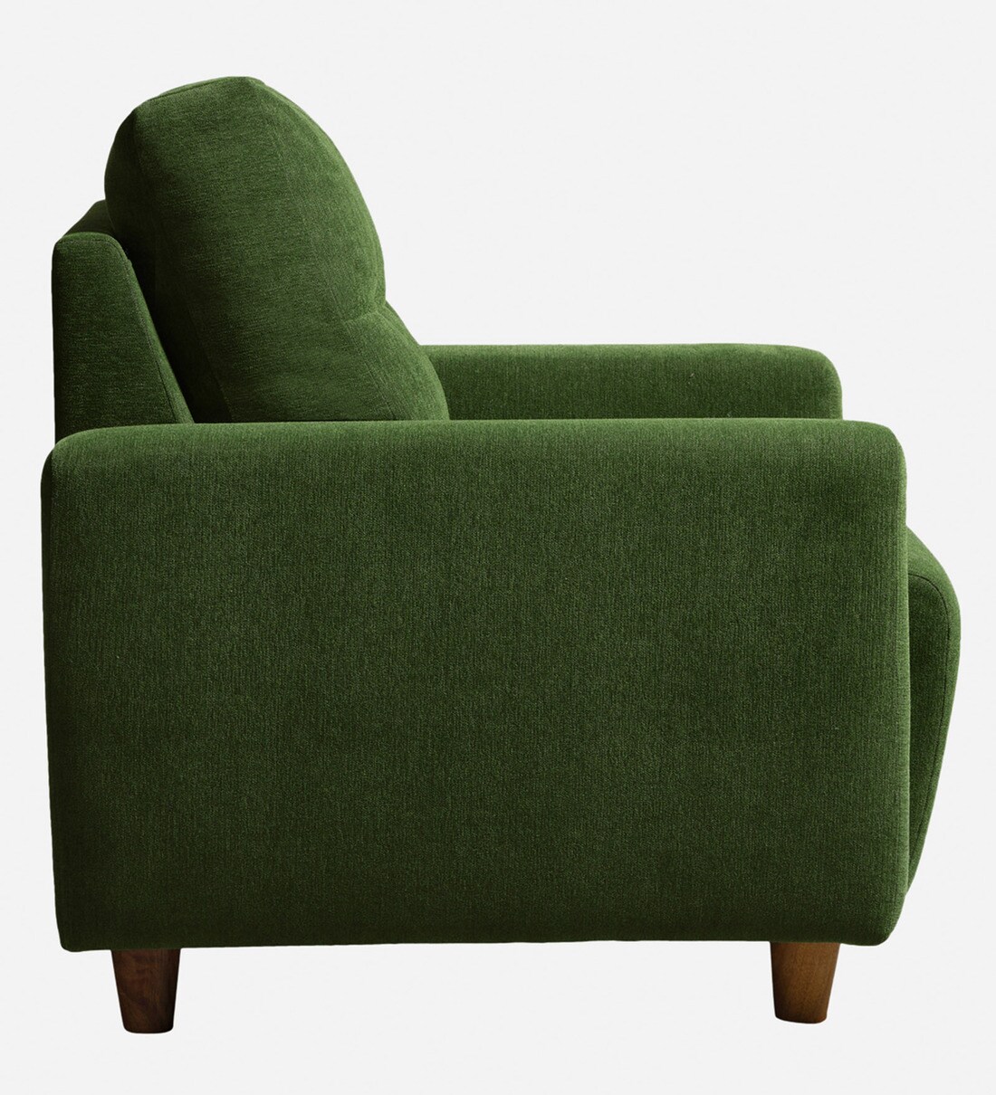 Buy Yolo Fabric 1 Seater Sofa in Avocado Green Colour by Sleepyhead ...