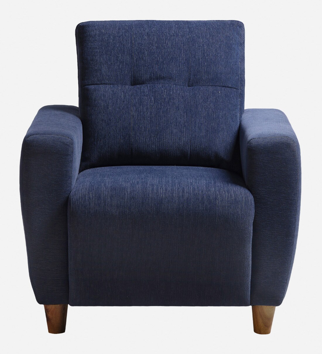 Buy Yolo Fabric 1 Seater Sofa in Berry Blue Colour by Sleepyhead Online ...