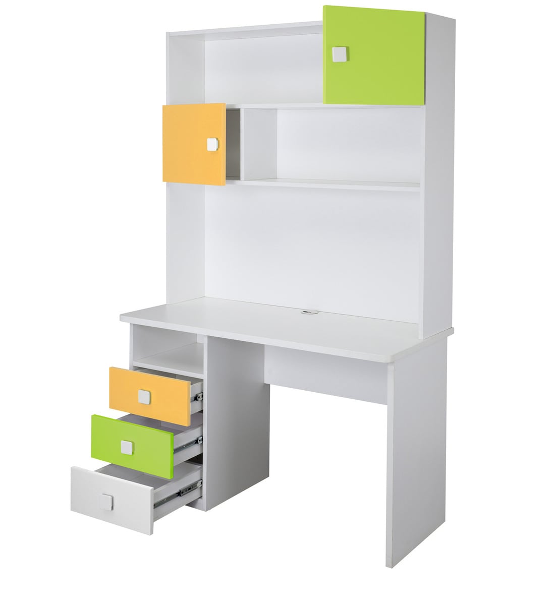 Buy Young America Kids Study Table in Yellow & Green Colour by Alex ...