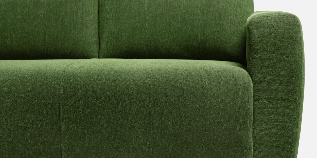 Buy Yolo Fabric RHS Sectional Sofa in Avocado Green Colour by ...