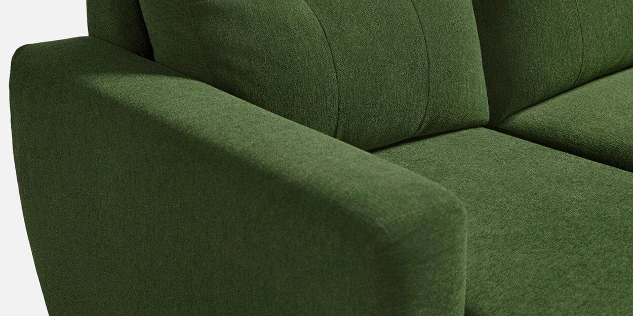 Buy Yolo Fabric RHS Sectional Sofa in Avocado Green Colour by ...