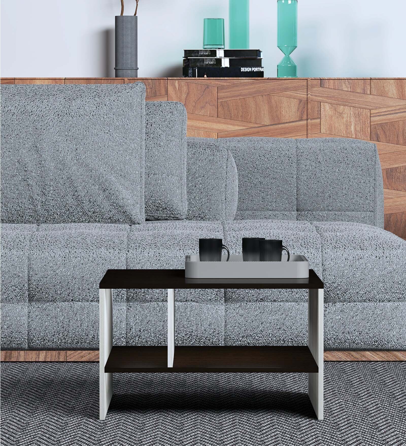 Buy Yosaka Coffee Table in Wenge & White Maple Finish at 3% OFF by ...