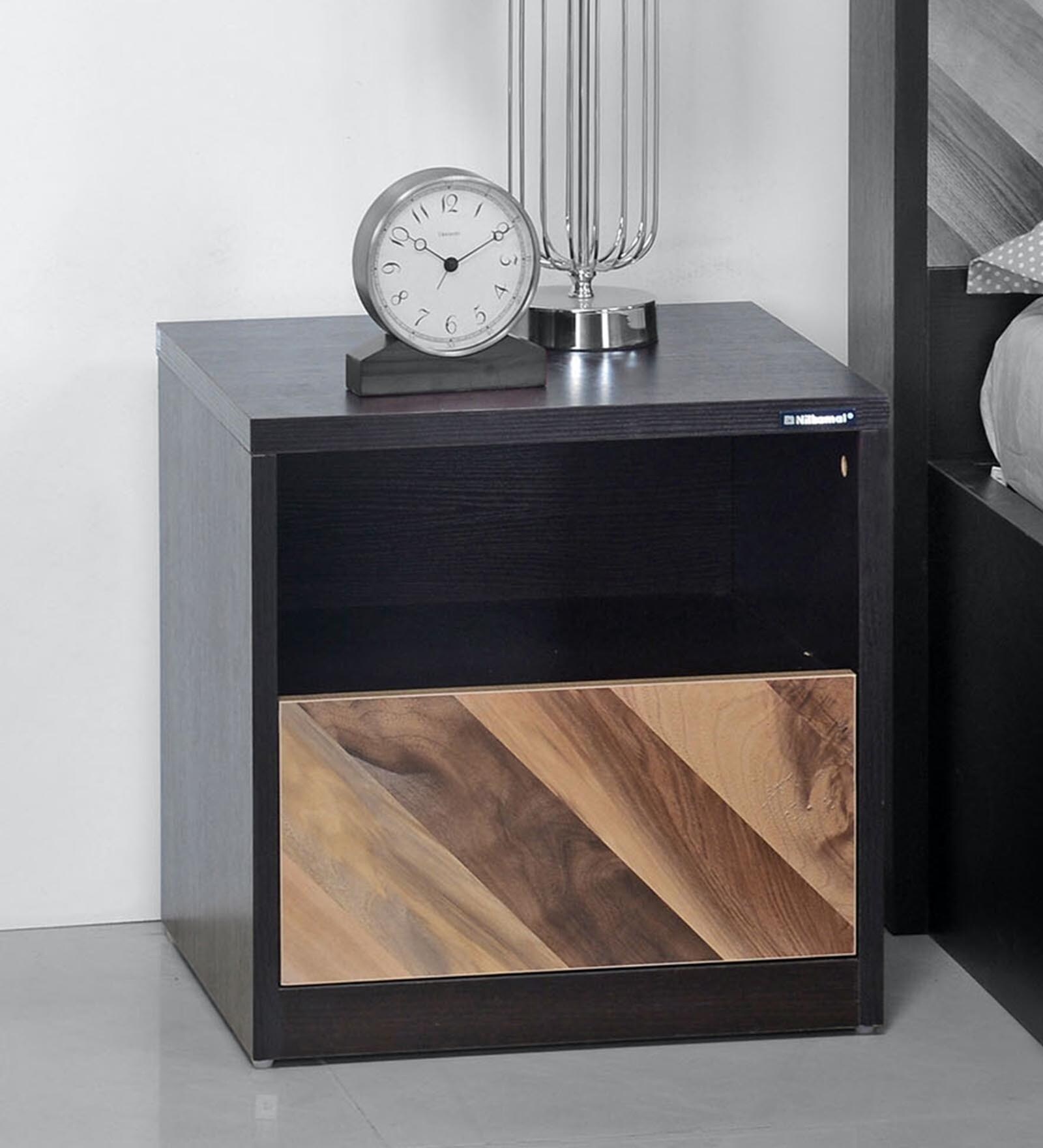 Buy Yuko Night Stand in Wenge Finish Finish at 75% OFF by Nilkamal ...