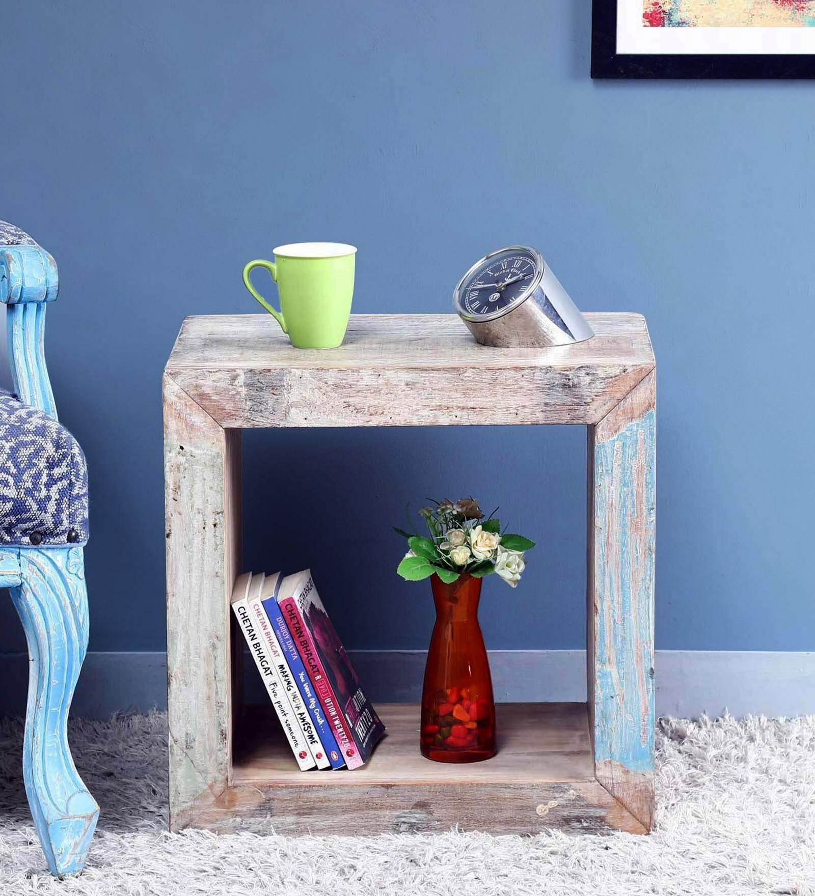 Buy Zack End Table in Distress Finish at 5% OFF by Bohemiana from ...