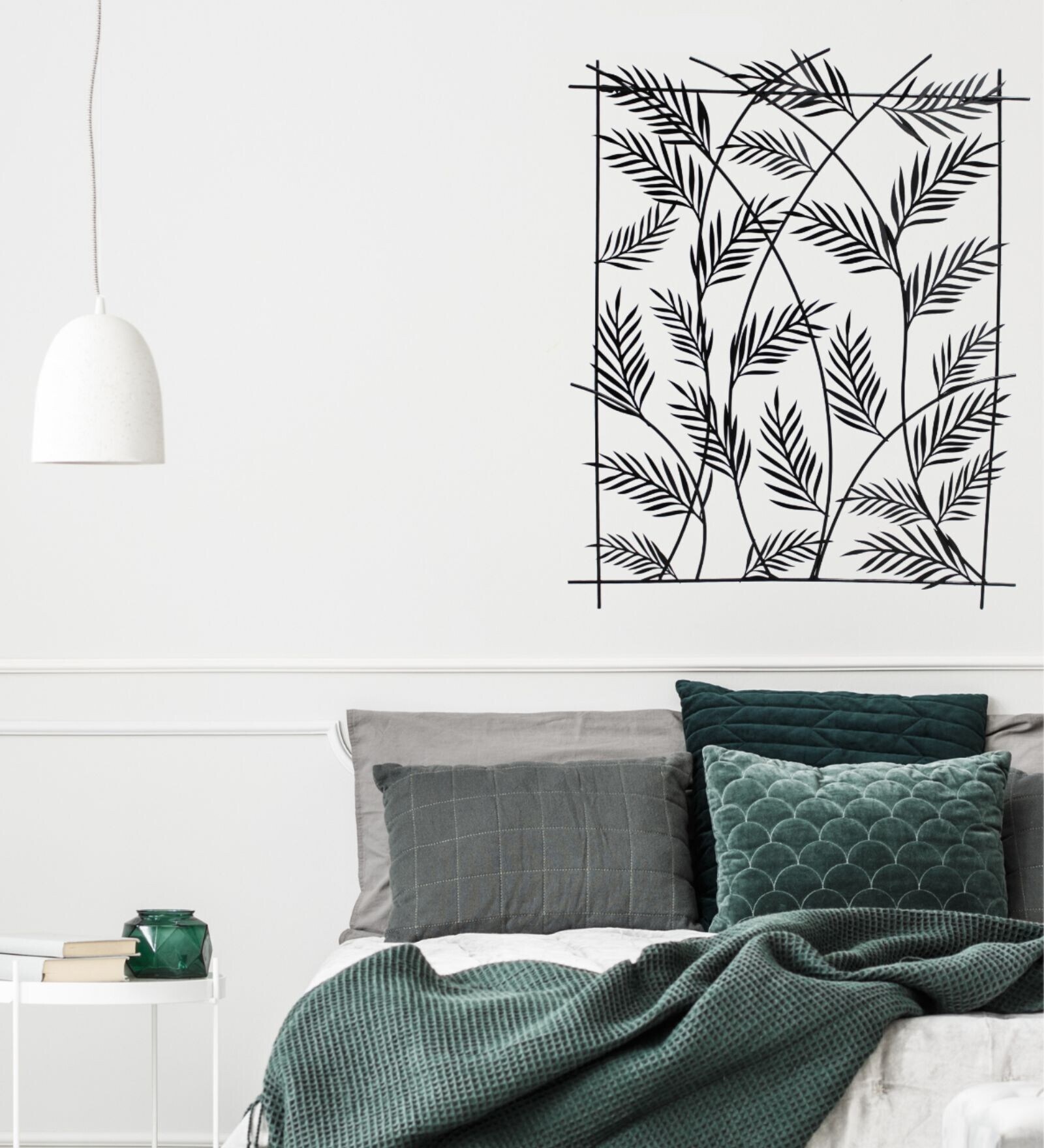 Buy Zane Metal Wall Art in Black Colour at 32% OFF by Elysian Dekor ...