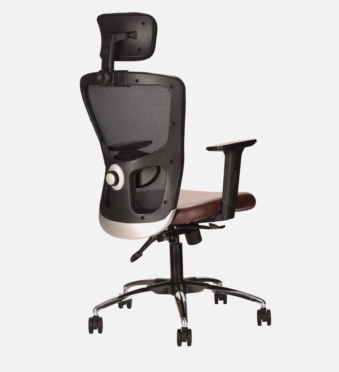 Buy Zenith HB Pro High Back Ergonomic Office Chair in Black-Brown ...