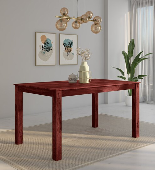 6 Seater Dining Tables with Solid Wood Top Online @Upto 70% OFF | Pepperfry