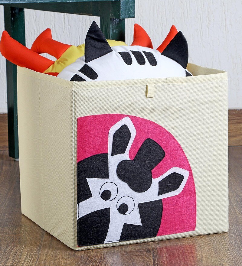 Buy Zebra Storage Baskets by My Gift Booth Online - Kids Storage ...