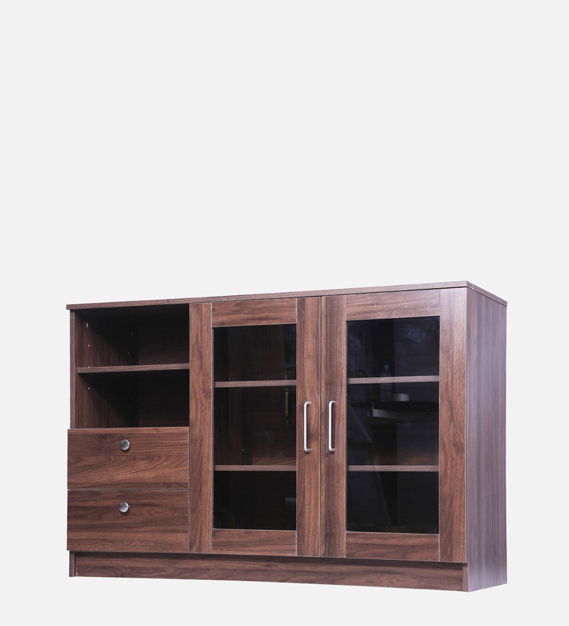 Buy Zenith Sideboard in Columbian Walnut Finish by GUDSMITH Online ...