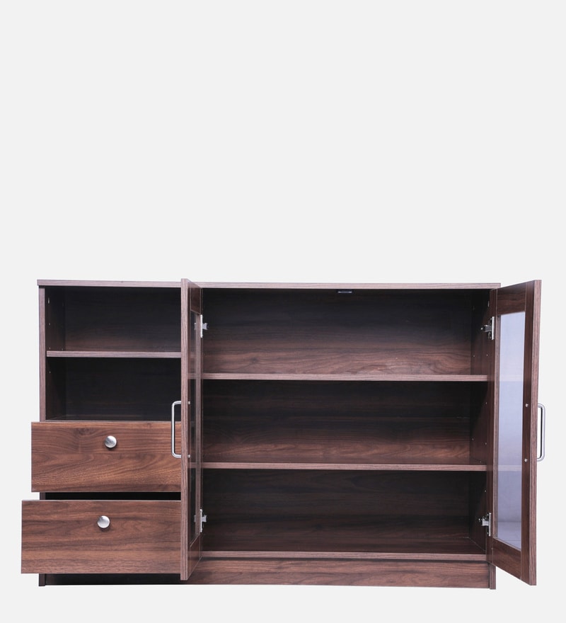Buy Zenith Sideboard in Columbian Walnut Finish by GUDSMITH Online ...