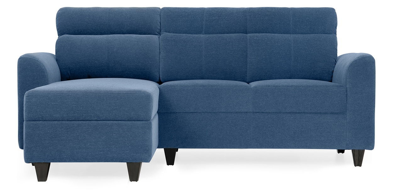 Buy Zivo Plus LHS & RHS Convertible 2 Seater Sectional Sofa In Twilight ...