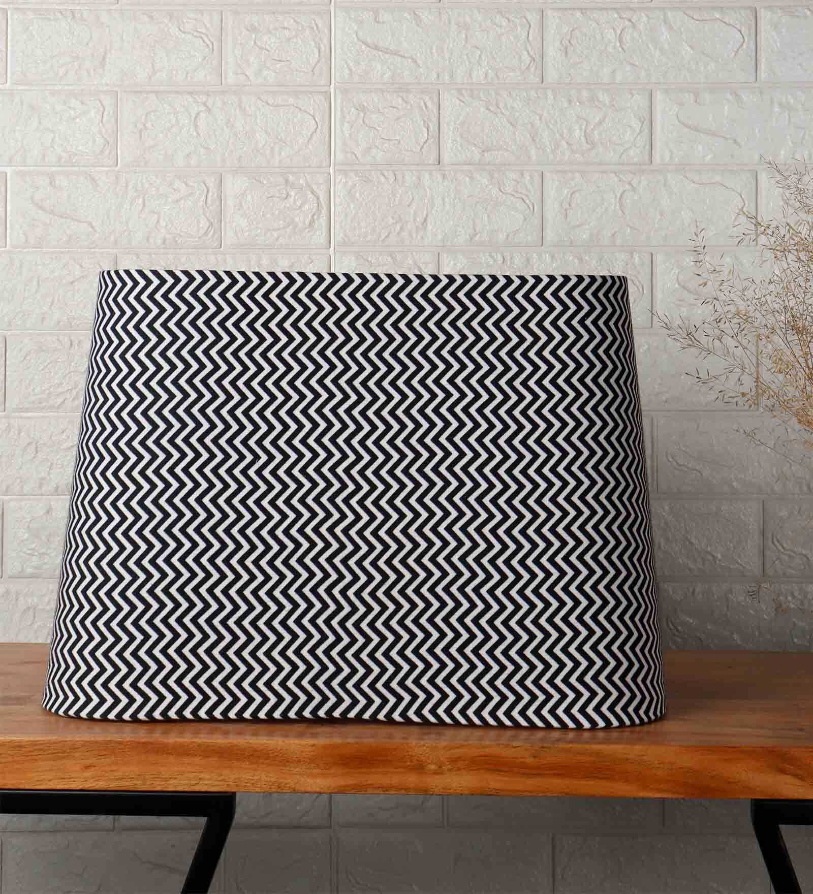 Buy Zig Zag Print Trapezium Lampshade at 37% OFF by Grated Ginger ...