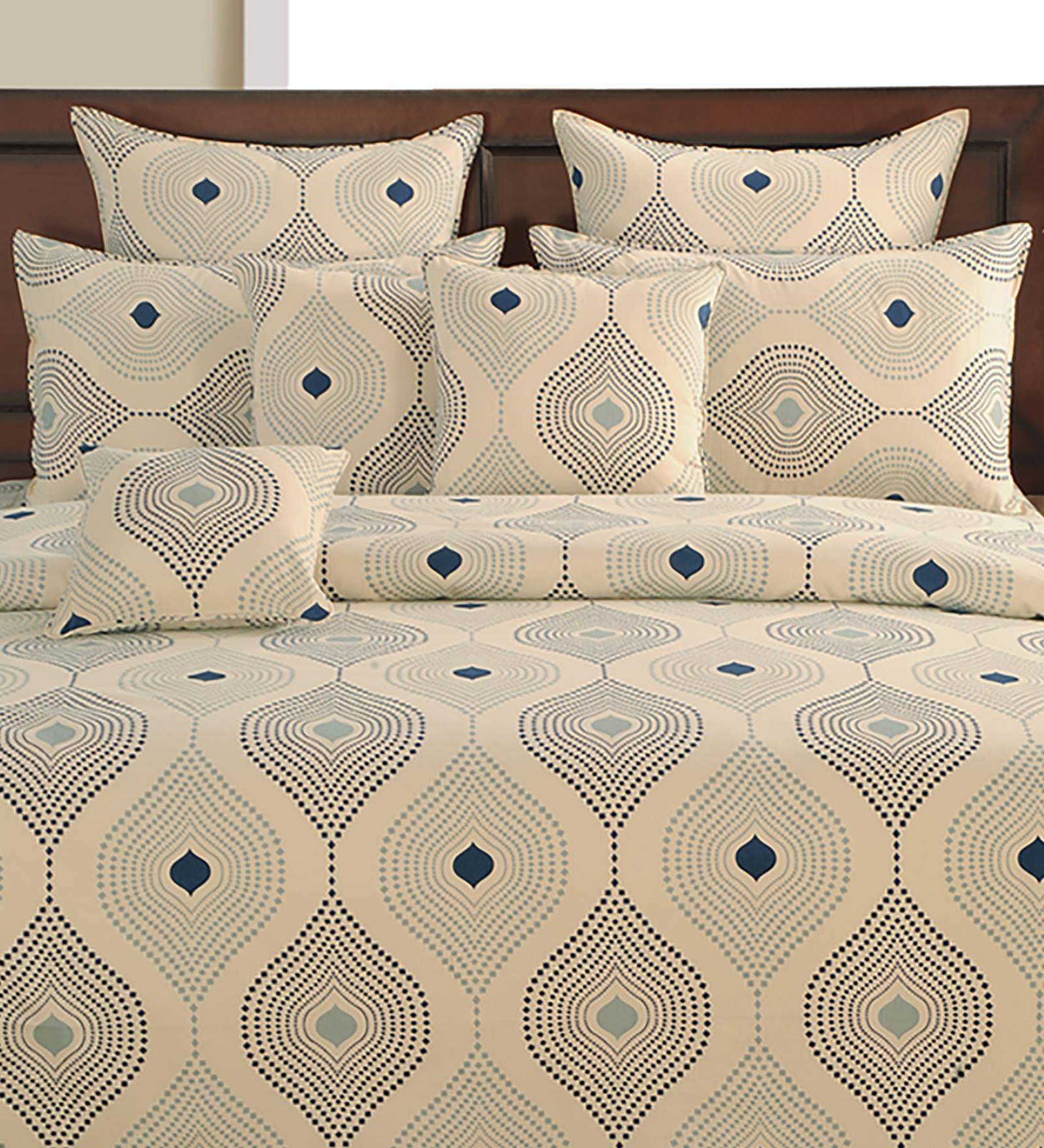 Buy Blue Cotton 350 Heavy Winter Double Bed Quilt by Swayam at 81% OFF ...