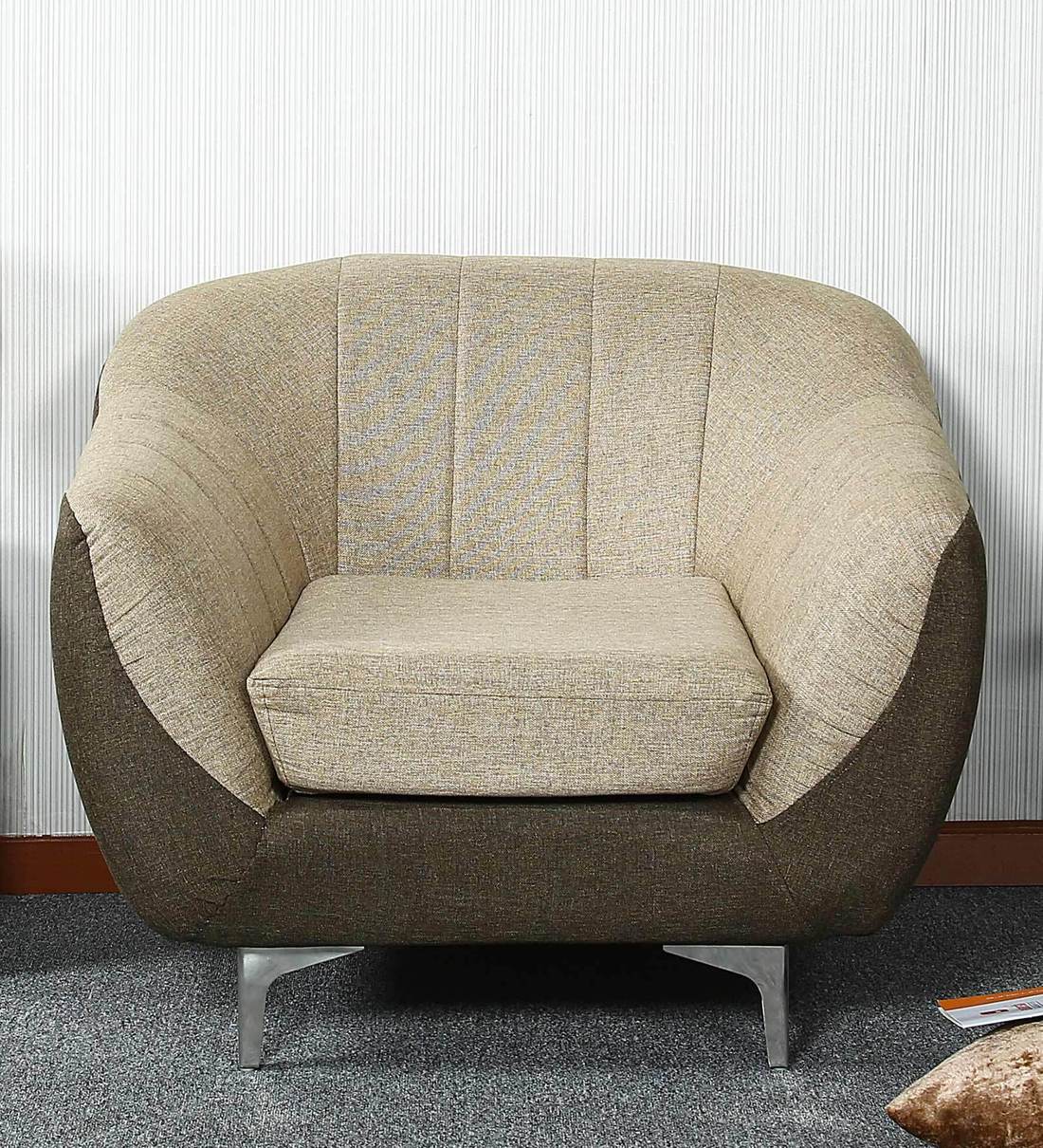 Buy Zurich 1 Seater Sofa Colour By Parin Online - Contemporary 1 Seater ...